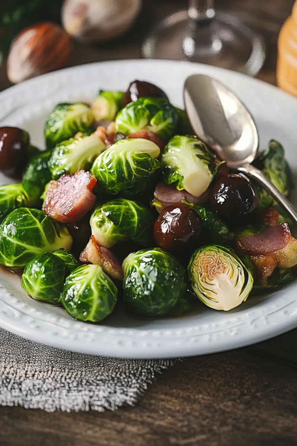 Mary Berry Brussels Sprouts with Pancetta and Chestnuts Recipe