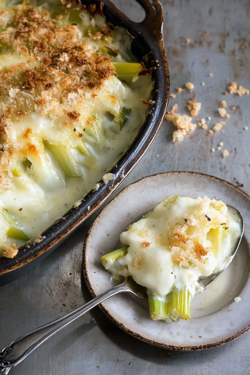 Delia Smith Leeks In Cheese Sauce Recipe