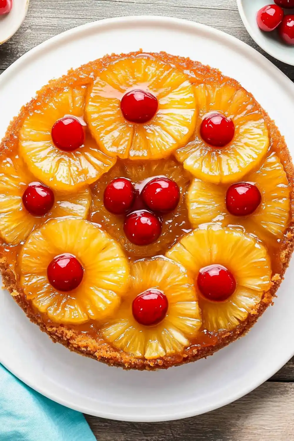 Hairy Bikers Pineapple Upside Down Cake Recipe - British Chef Recipes