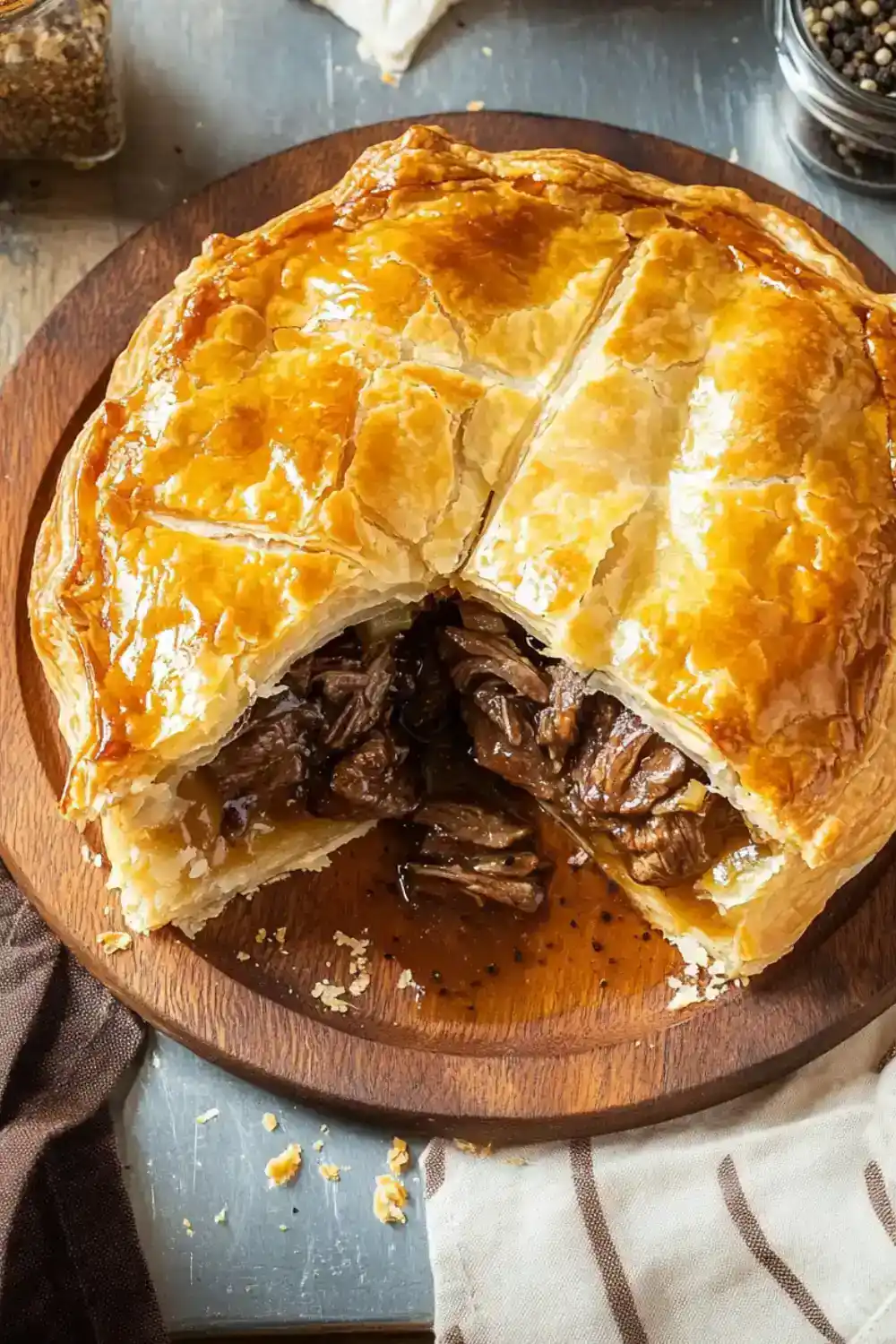 Hairy Bikers Steak Pie With Shortcrust Pastry Recipe - British Chef Recipes