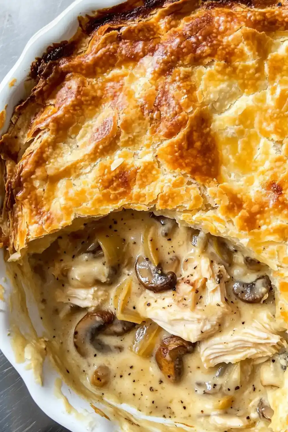 James Martin Chicken and Mushroom Pie Recipe - British Chef Recipes