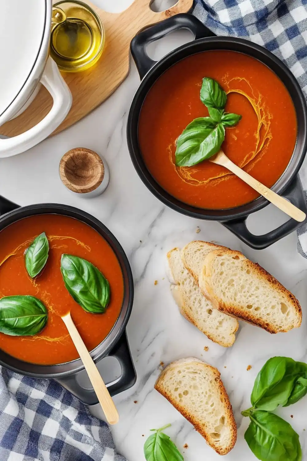 James Martin Tomato and Basil Soup Recipe