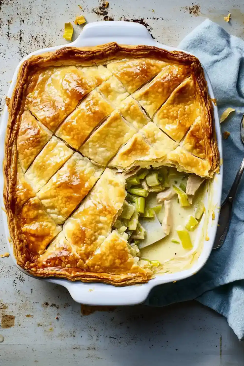 Nigella Chicken And Leek Pie Recipe - British Chef Recipes