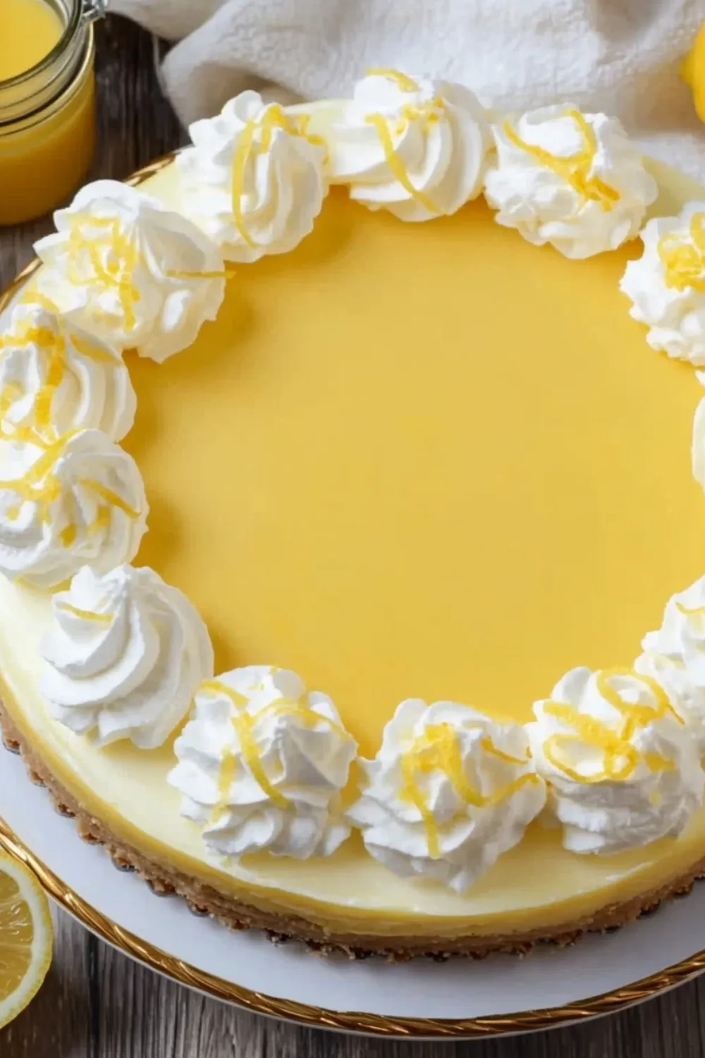 Nigella No Bake Lemon Curd Cheesecake Recipe