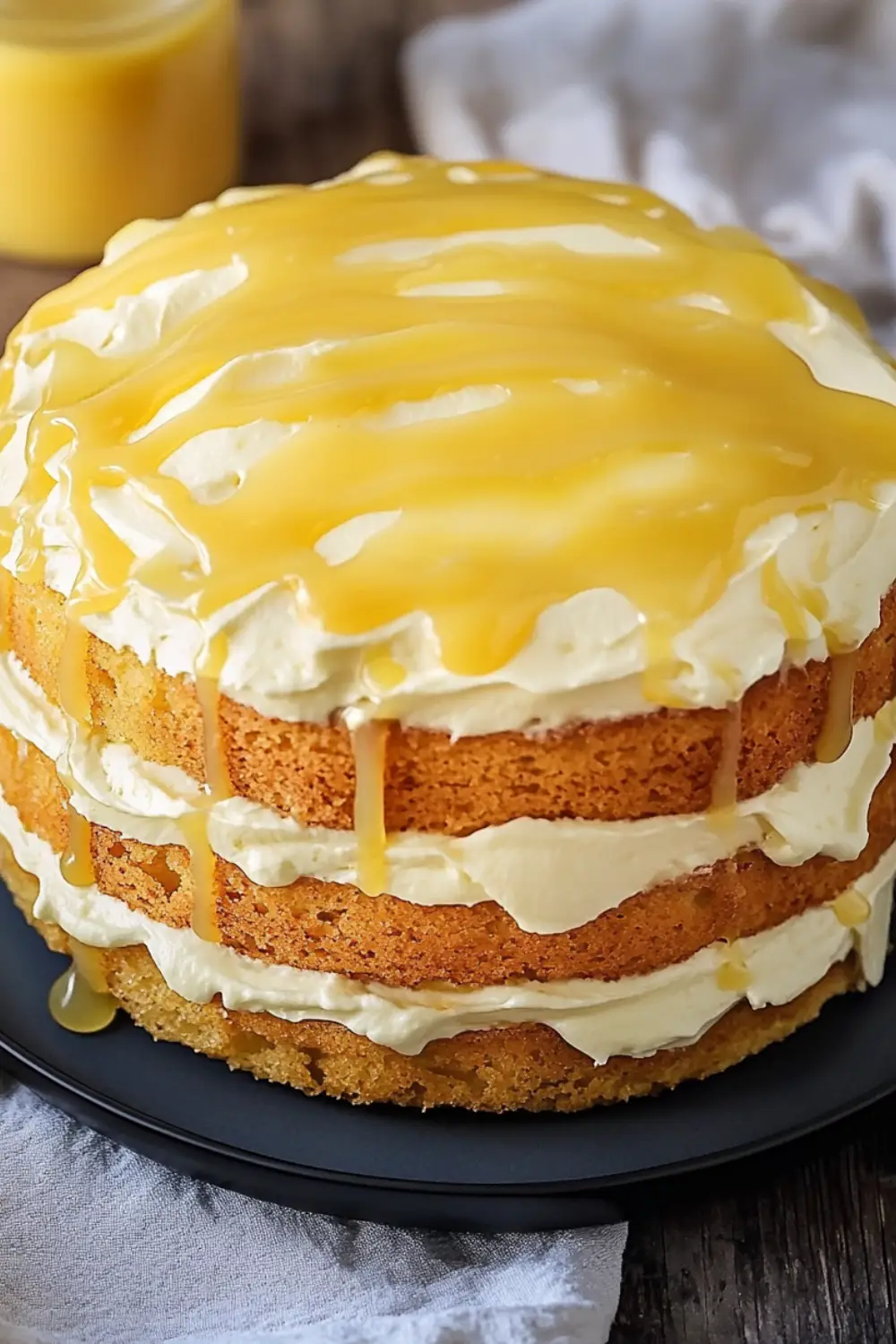 Nigella Lemon Curd Cake Recipe - British Chef Recipes