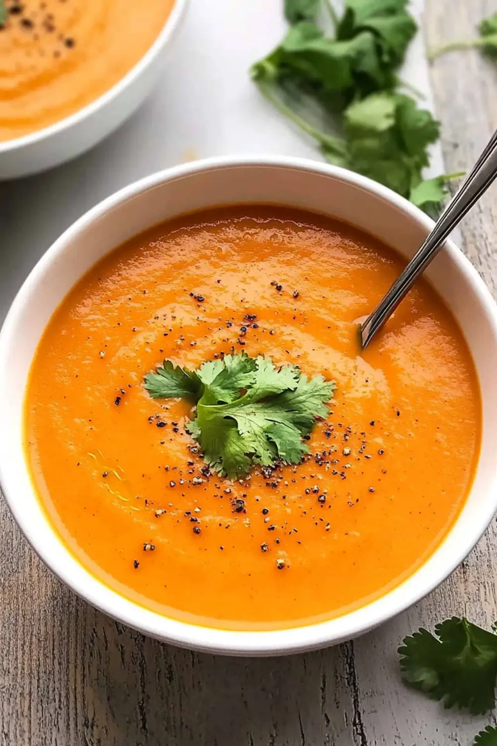 Delia Smith Carrot and Coriander Soup Recipe
