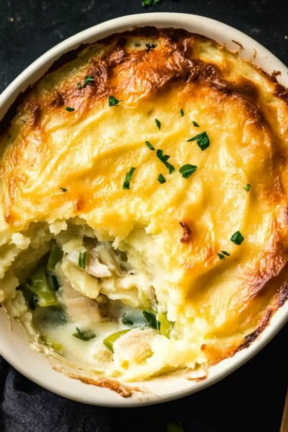 Delia Smith Fish Pie With Leeks - British Chef Recipes