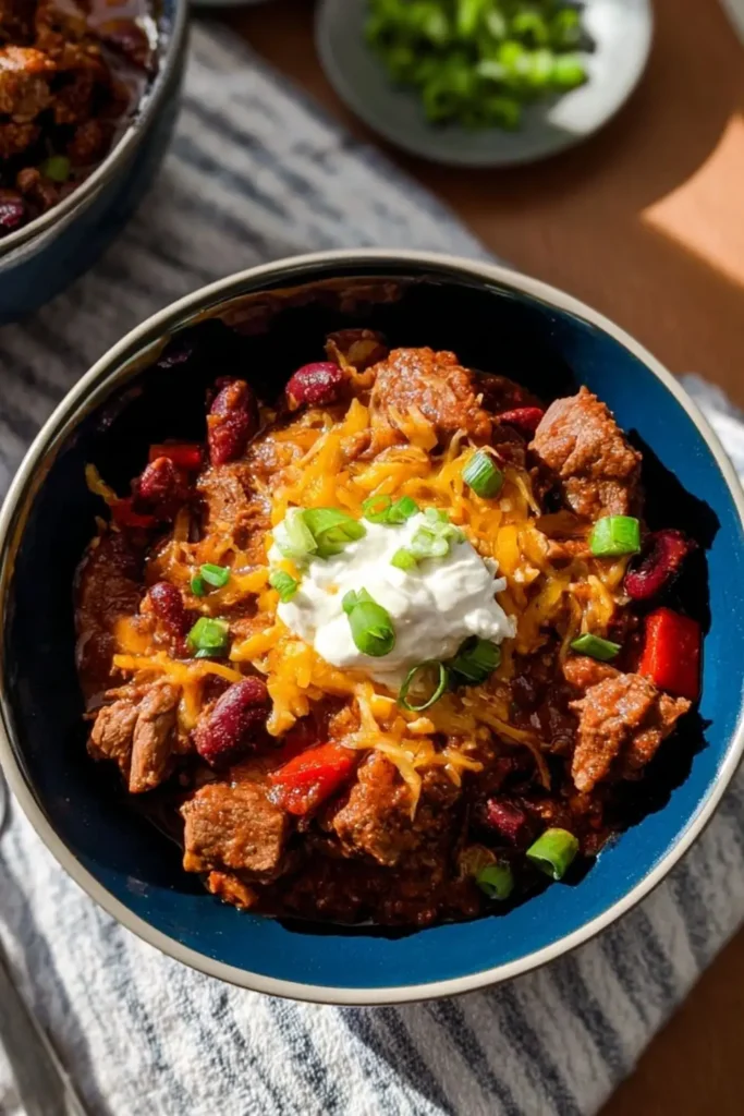Hairy Bikers Chunky Chilli Recipe - British Chef Recipes