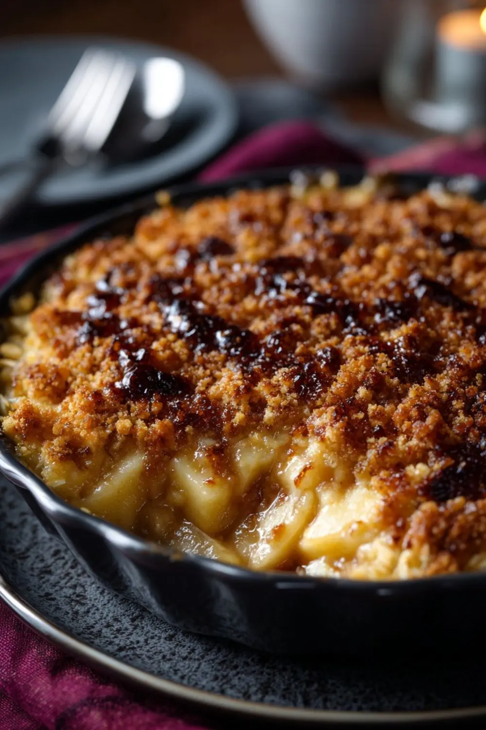 Jamie Oliver Simple Apple Crumble Recipe - British Chef Recipes