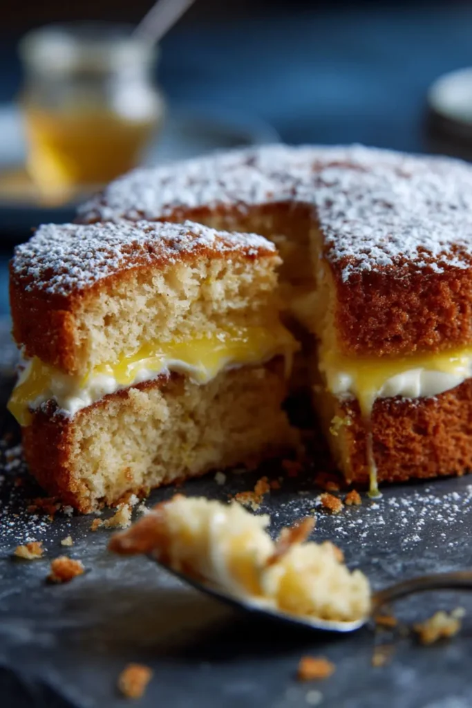 Mary Berry Lemon Victoria Sponge Recipe