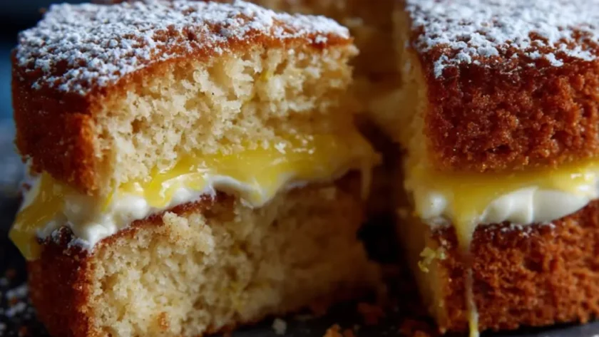 Mary Berry Lemon Victoria Sponge Recipe