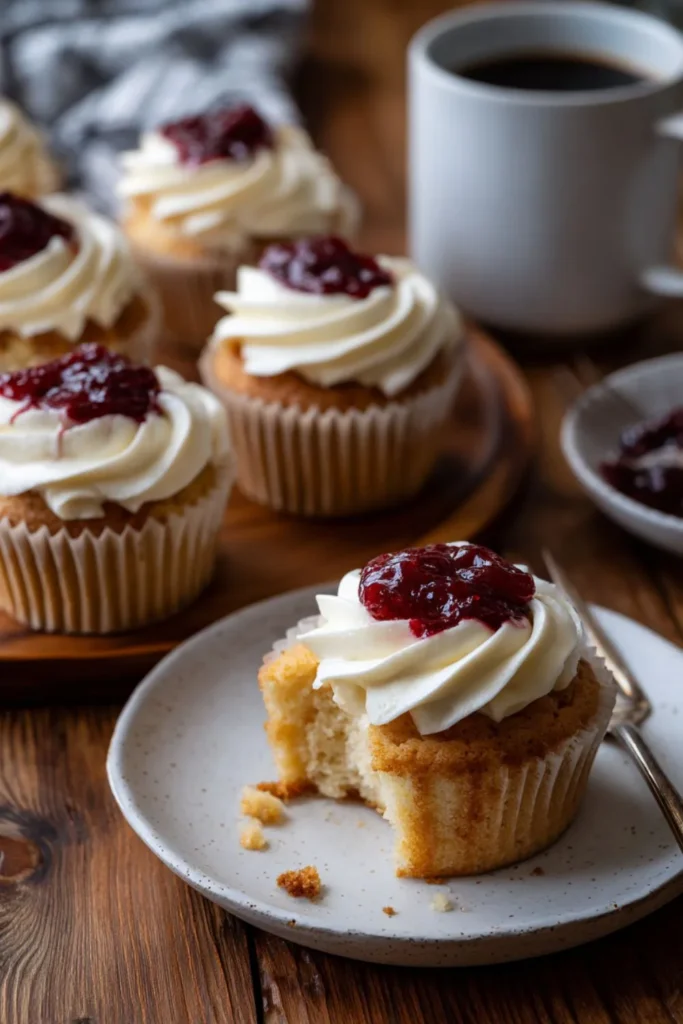 Mary Berry Victoria Sponge Cupcakes Recipe - British Chef Recipes