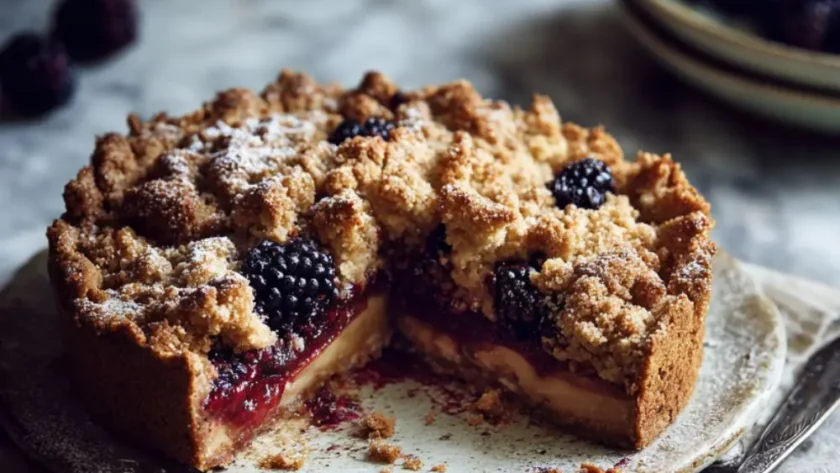 Mary Berry Apple And Blackberry Crumble Cake Recipe