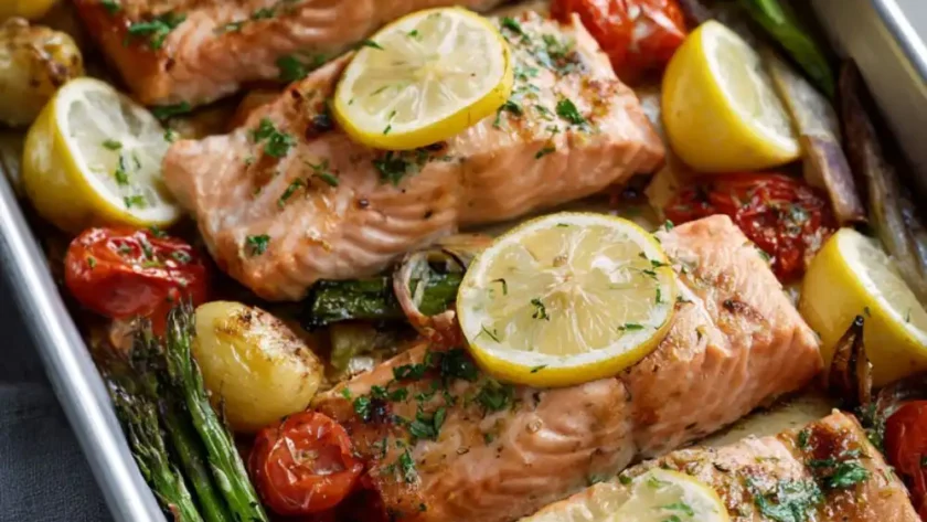 Hairy Bikers Salmon Tray Bake Recipe