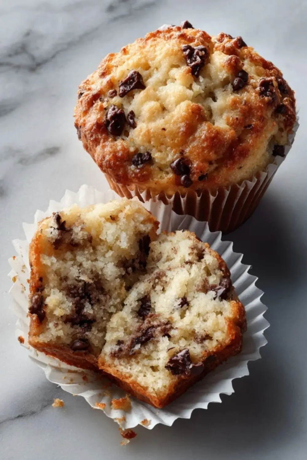 Mary Berry Banana Chocolate Chip Muffins Recipe