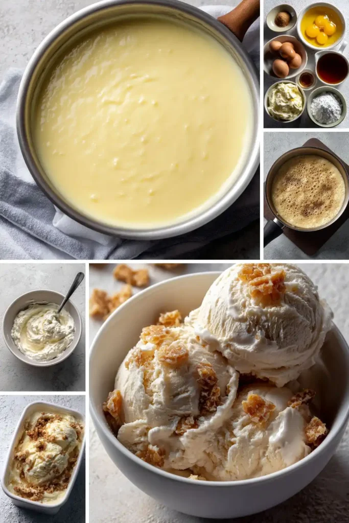 Mary Berry Cinder Toffee Ice Cream Recipe