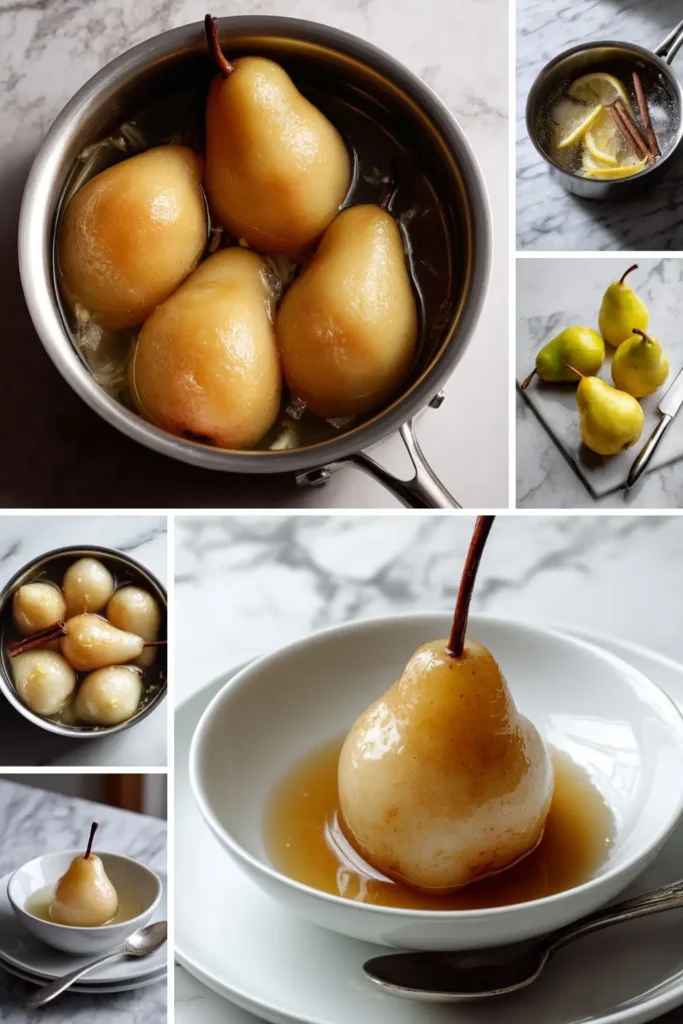 Mary Berry Poached Pears Recipe