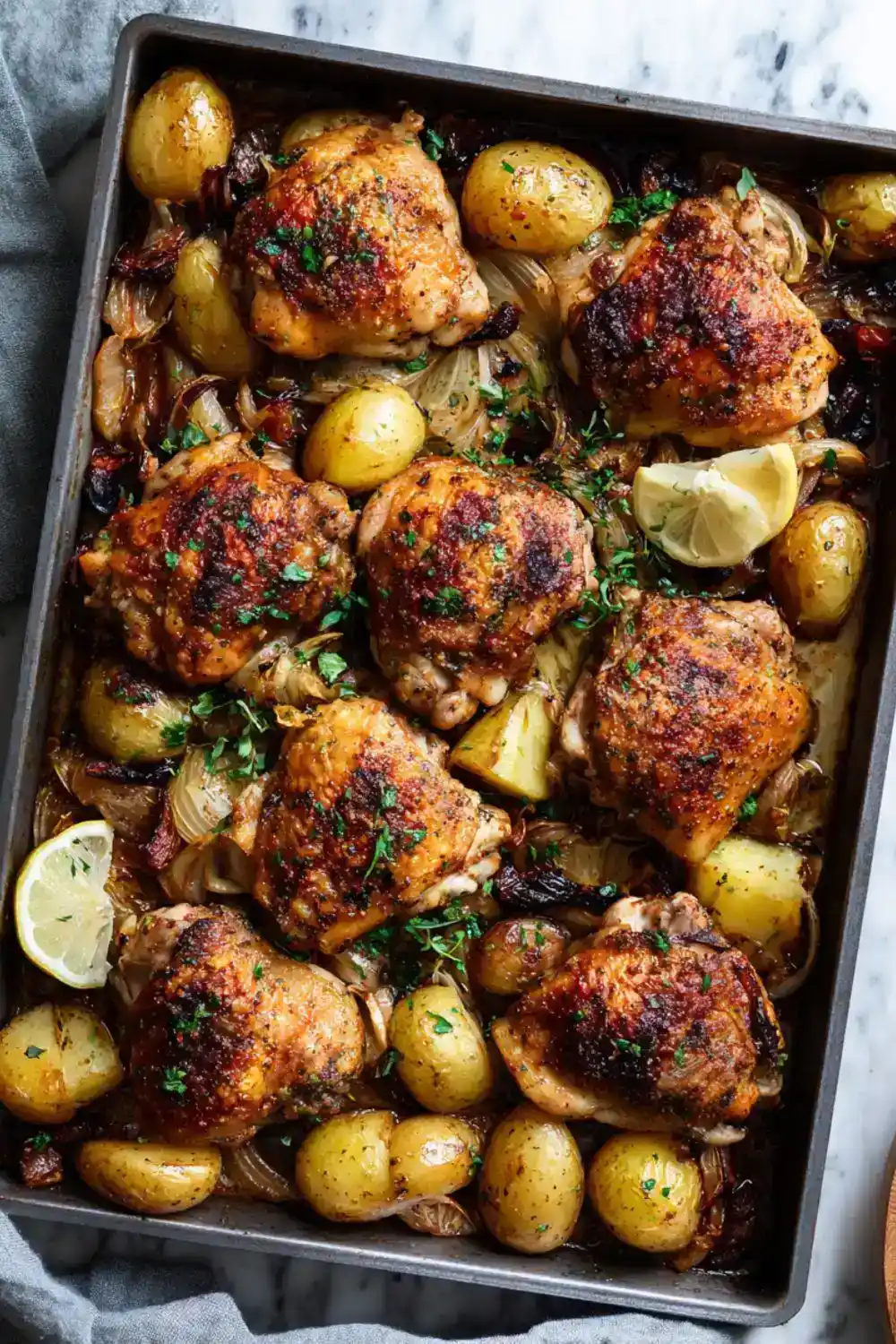 Hairy Bikers Chicken Tray Bake Recipe