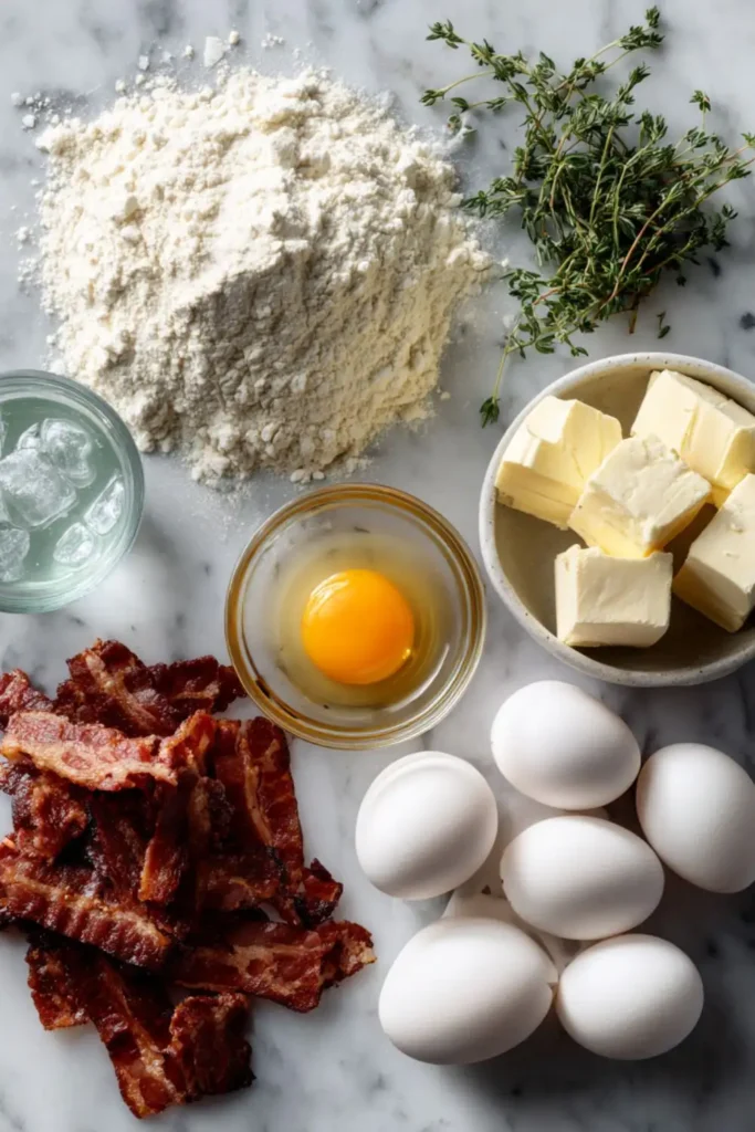 Hairy Bikers Egg And Bacon Pie Recipe