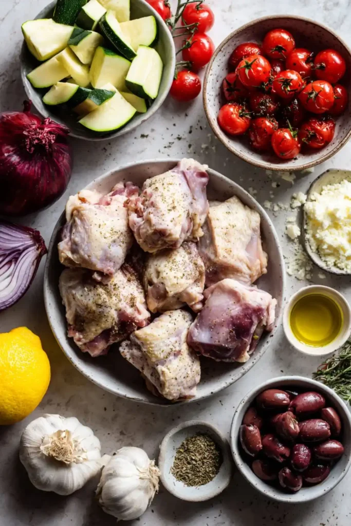 Hairy Bikers Mediterranean Chicken Tray Bake Recipe