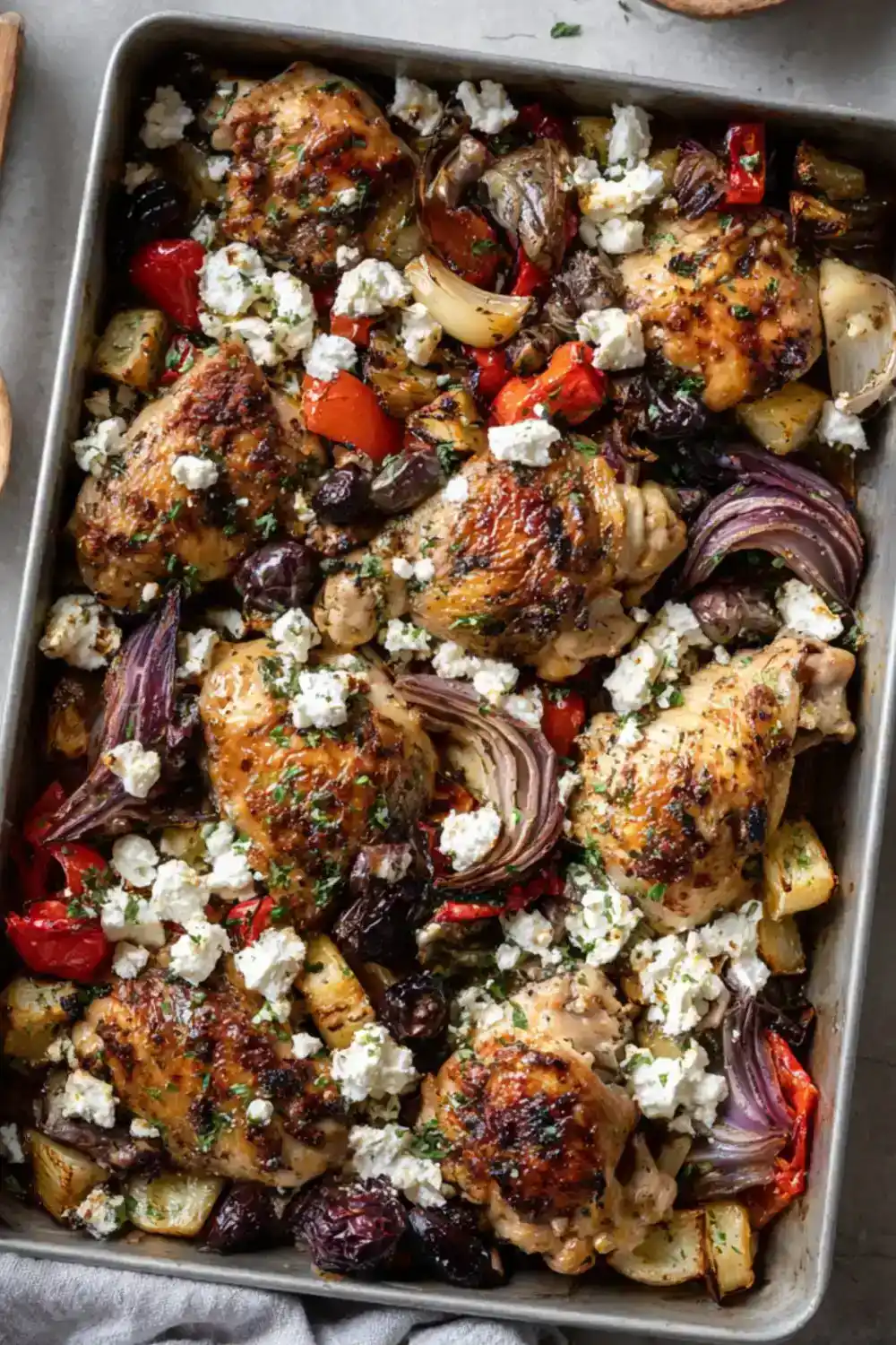 Hairy Bikers Mediterranean Chicken Tray Bake Recipe