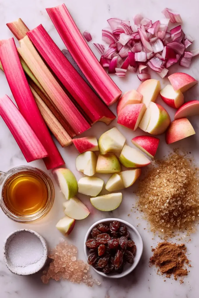 Hairy Bikers Rhubarb Chutney Recipe