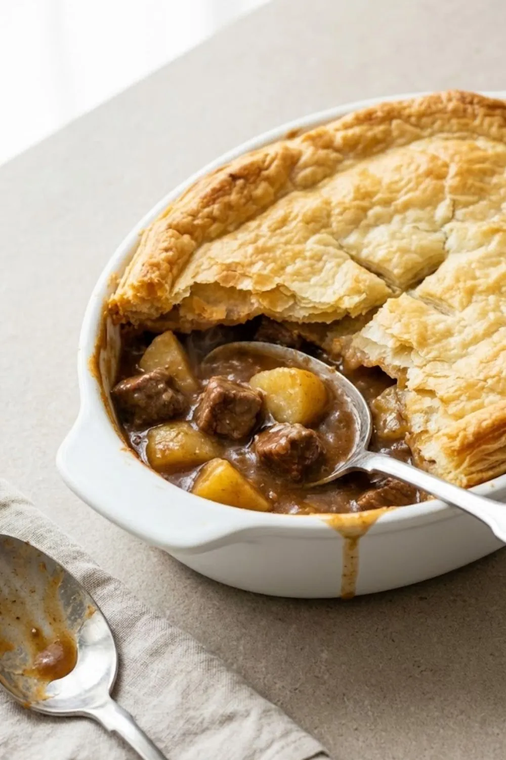 Mary Berry Meat and Potato Pie Recipe